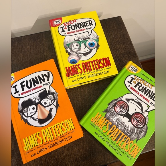 Other | James Patterson Middle School Story Book Set | Poshmark